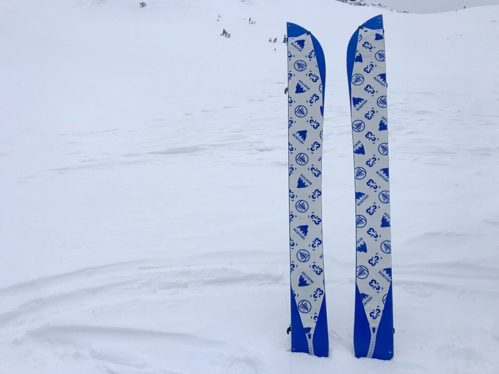 burton splitboard skins