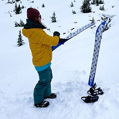 burton splitboard skins